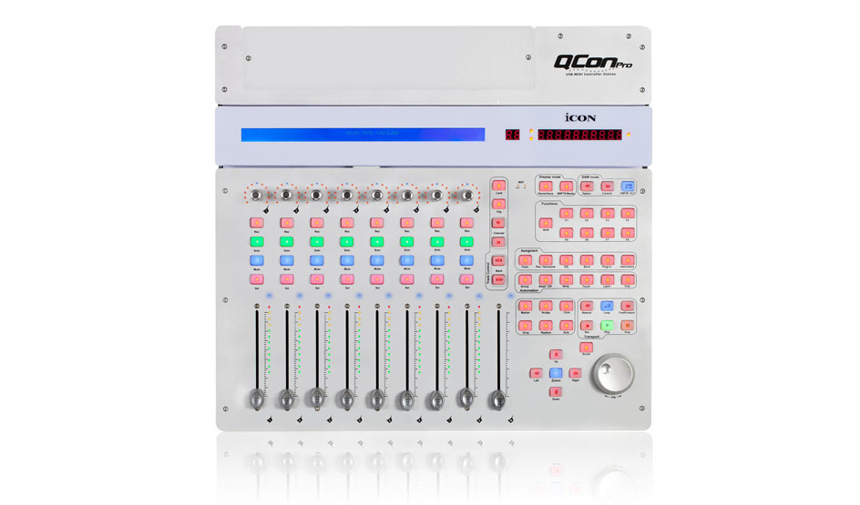 QCon Pro - Control Surface - Motorized Faders - Iconic Underground Magazine