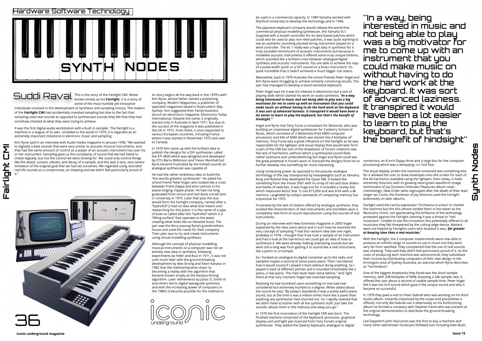 Synth Nodes - Fairlight CMI The Worlds 1st DAW & Built-In Sampler ...