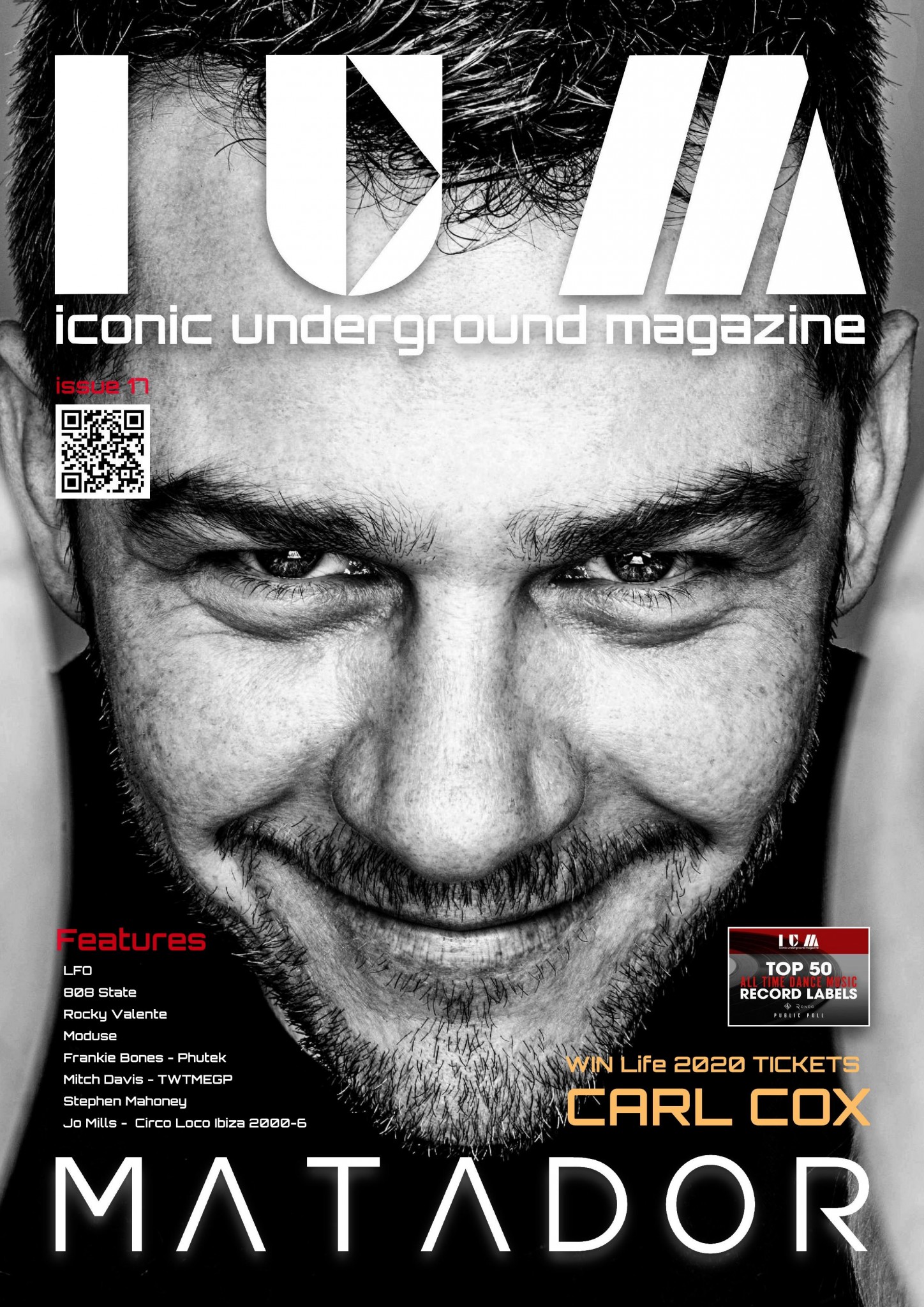 Matador Exclusive Front Cover Interview – Iconic Underground Magazine